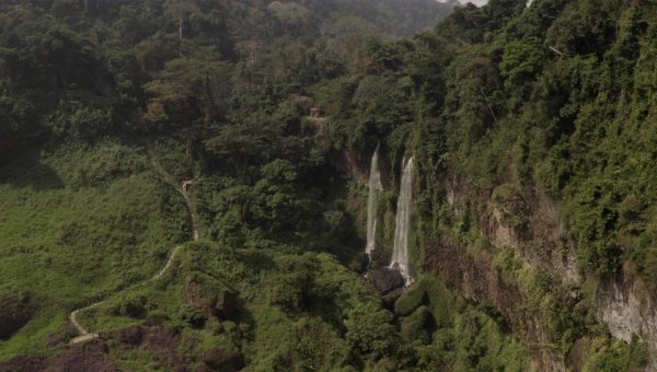 Discovering the Majestic Ekom Nkam Waterfalls in Cameroon:
