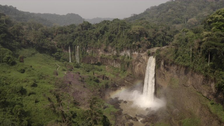 Discovering the Majestic Ekom Nkam Waterfalls in Cameroon: